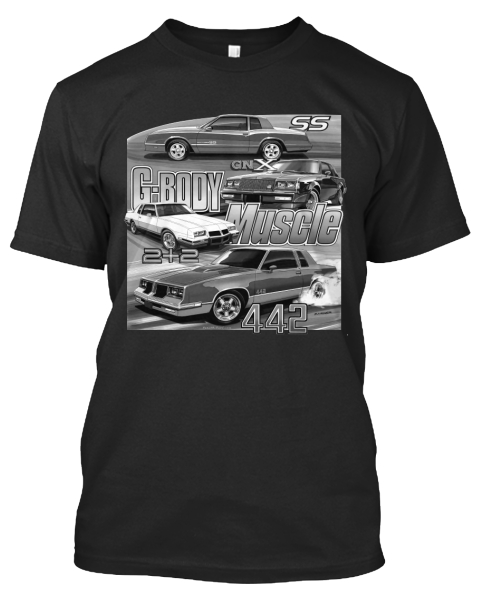 G-BODY MUSCLE T-SHIRT *New Designs* | GBodyForum - 1978-1988 GM A/G ...